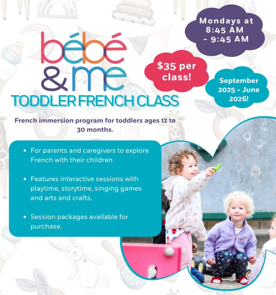 Bébé & Me: Toddler French Class - San Diego French-American School